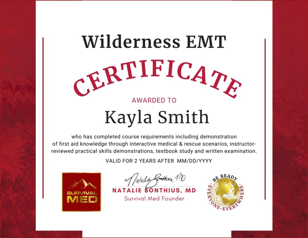 How Survival Med Courses Work