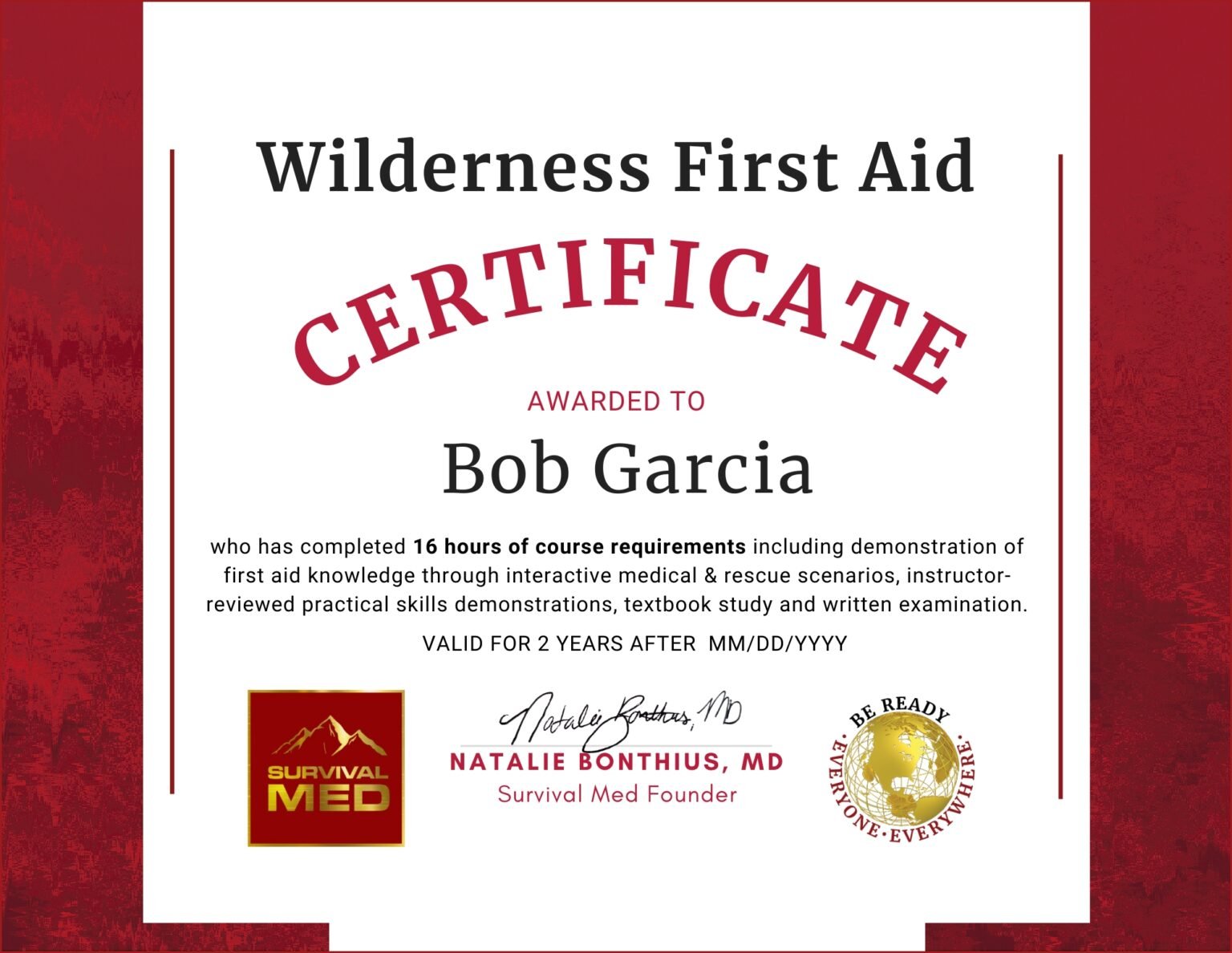 16-Hour Online, Hybrid or In-Person Wilderness First Aid Certification ...